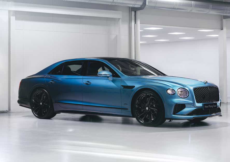 Bentley unveils first ‘Ombré’ Sedan with exclusive Mulliner paint ...