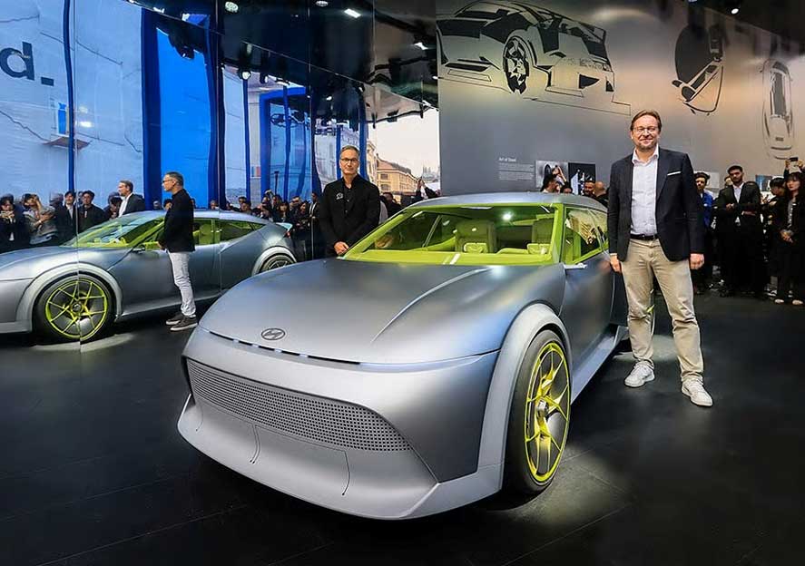 Hyundai Motor unveils All-Electric Concept THREE at IAA Mobility 2025 | Autoguideindia