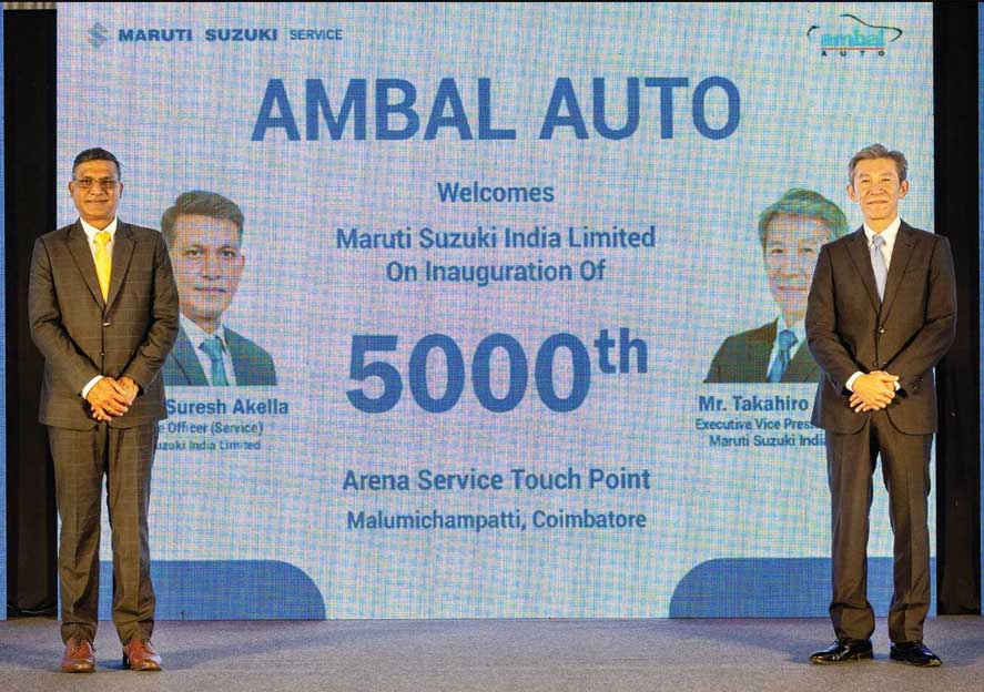 Maruti Suzuki inaugurates 5,000th ARENA Service touchpoint in ...