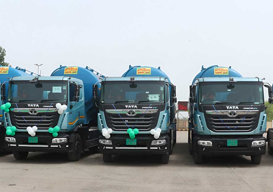 Tata Motors delivers advanced Prima E.55S Electric Trucks to Enviiiro ...