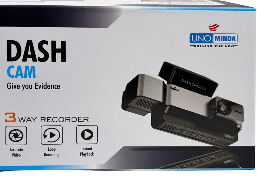 Uno Minda introduces Advanced 2-Way and 3-Way Car Dash Cam DVRs for the ...