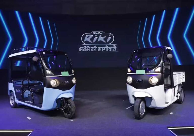 Bajaj Auto enters E-Rickshaw market with launch of ‘Bajaj Riki ...