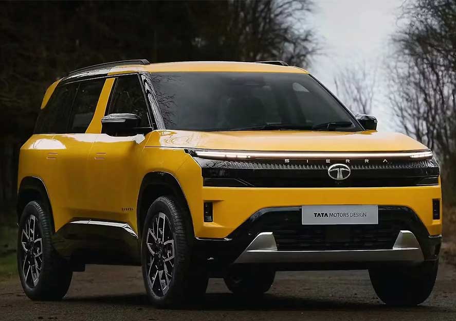 Tata Sierra SUV images, interior, features & expected pricing ...