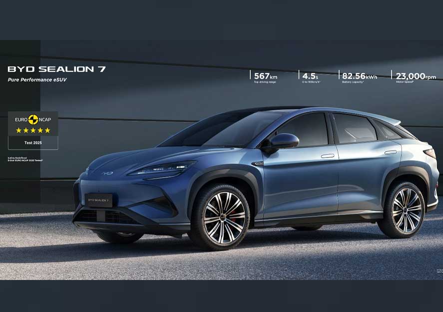 BYD India announces price revision for BYD SEALION 7 effective January ...