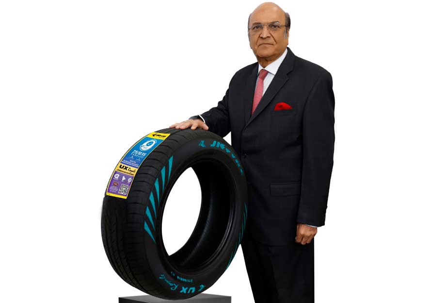 JK Tyre introduces India’s first Passenger Car Tyre made with ISCC PLUS ...