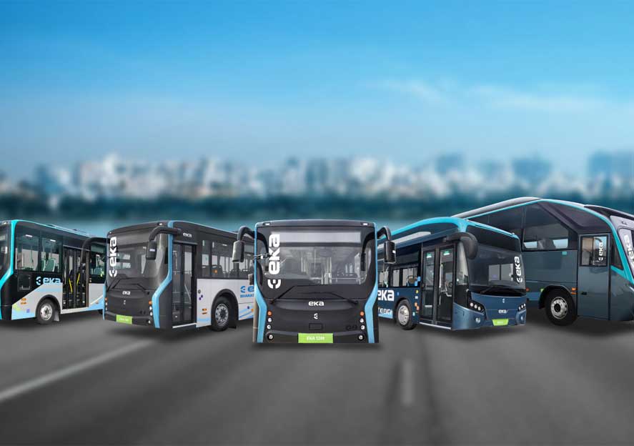 EKA Mobility deploys 100 Electric Buses for Odisha’s Capital Region ...