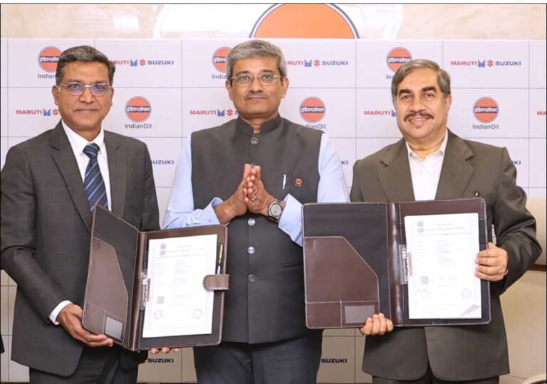 Maruti Suzuki partners with Indian Oil to expand nationwide vehicle ...