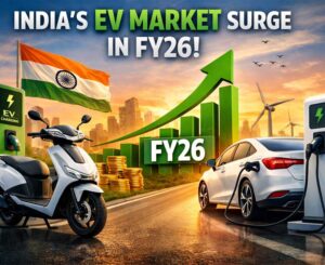 India EV sales surge in FY26 as two-wheeler and four-wheeler demand ...
