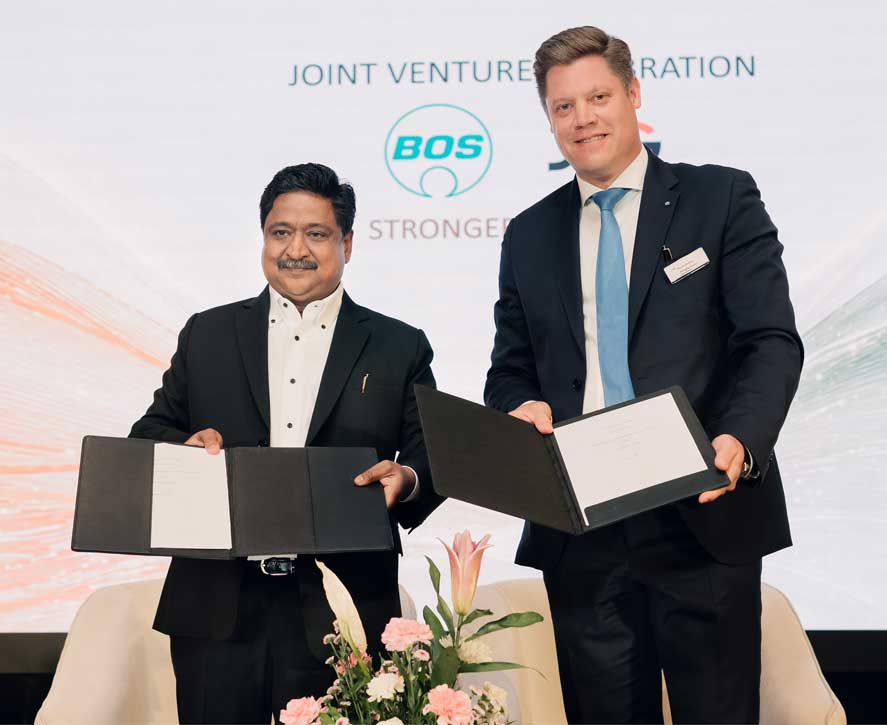BOS, JRG form JV for Automotive Shading Systems in India. | Autoguideindia