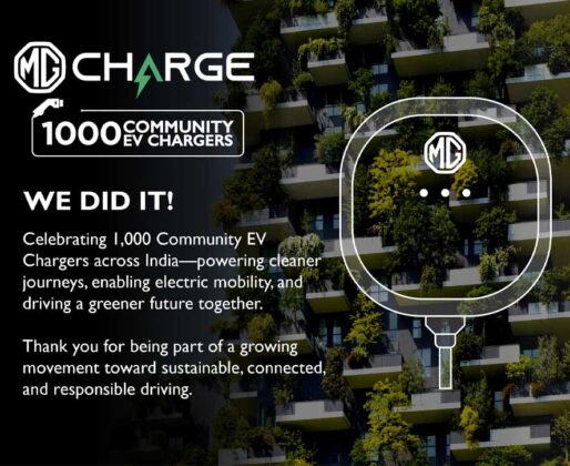JSW MG Motor installs 1,000 EV Chargers, a first for any OEM in India ...